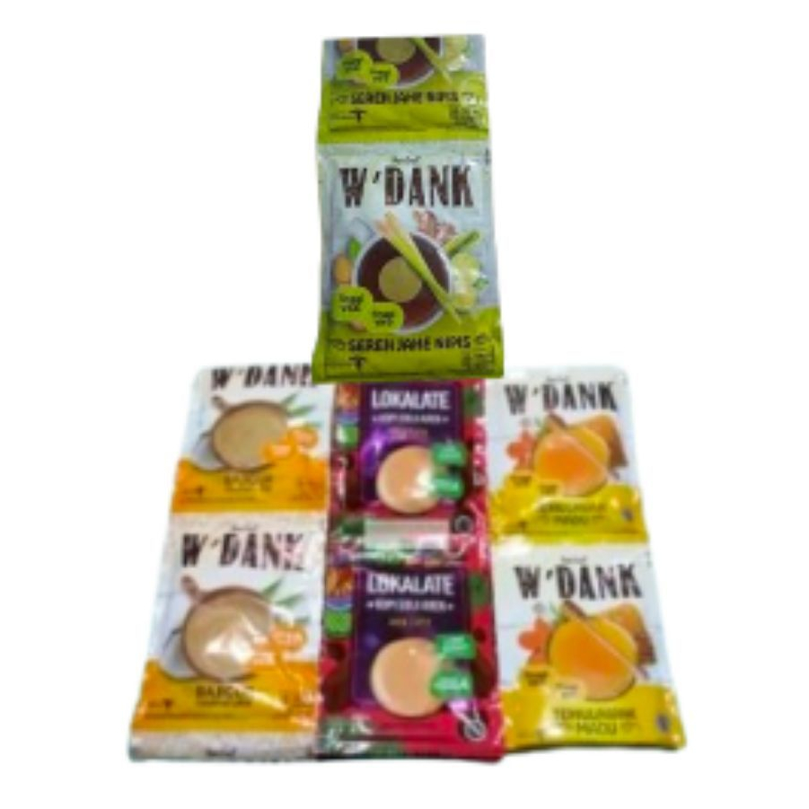 Jual NutriSari Wedang W'dank Bajigur / Aren Latte / Temulawak / Sereh ...