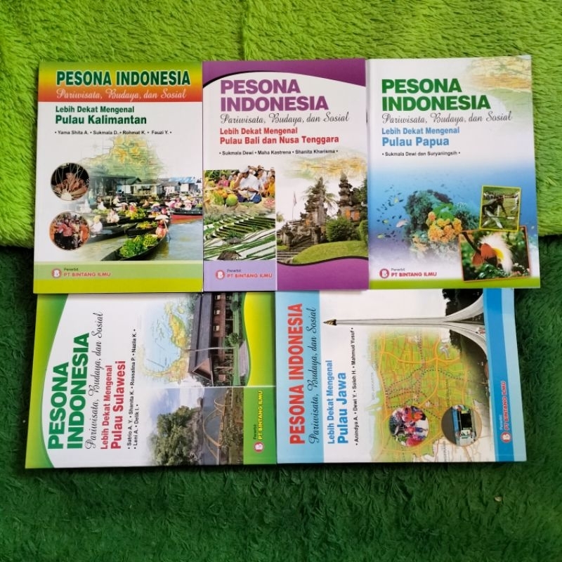 Jual ORIGINAL BUKU PESONA INDONESIA PARIWISATA BUDAYA DAN SOSIAL LEBIH DEKAT MENGENAL PULAU ...