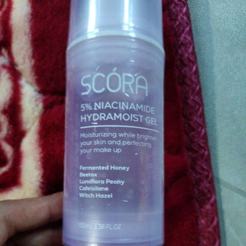 Jual SCORA 5% Niacinamide Hydramoist Gel 100ml Pelembab Wajah yang Mencerahkan Kulit Memperbaiki ...