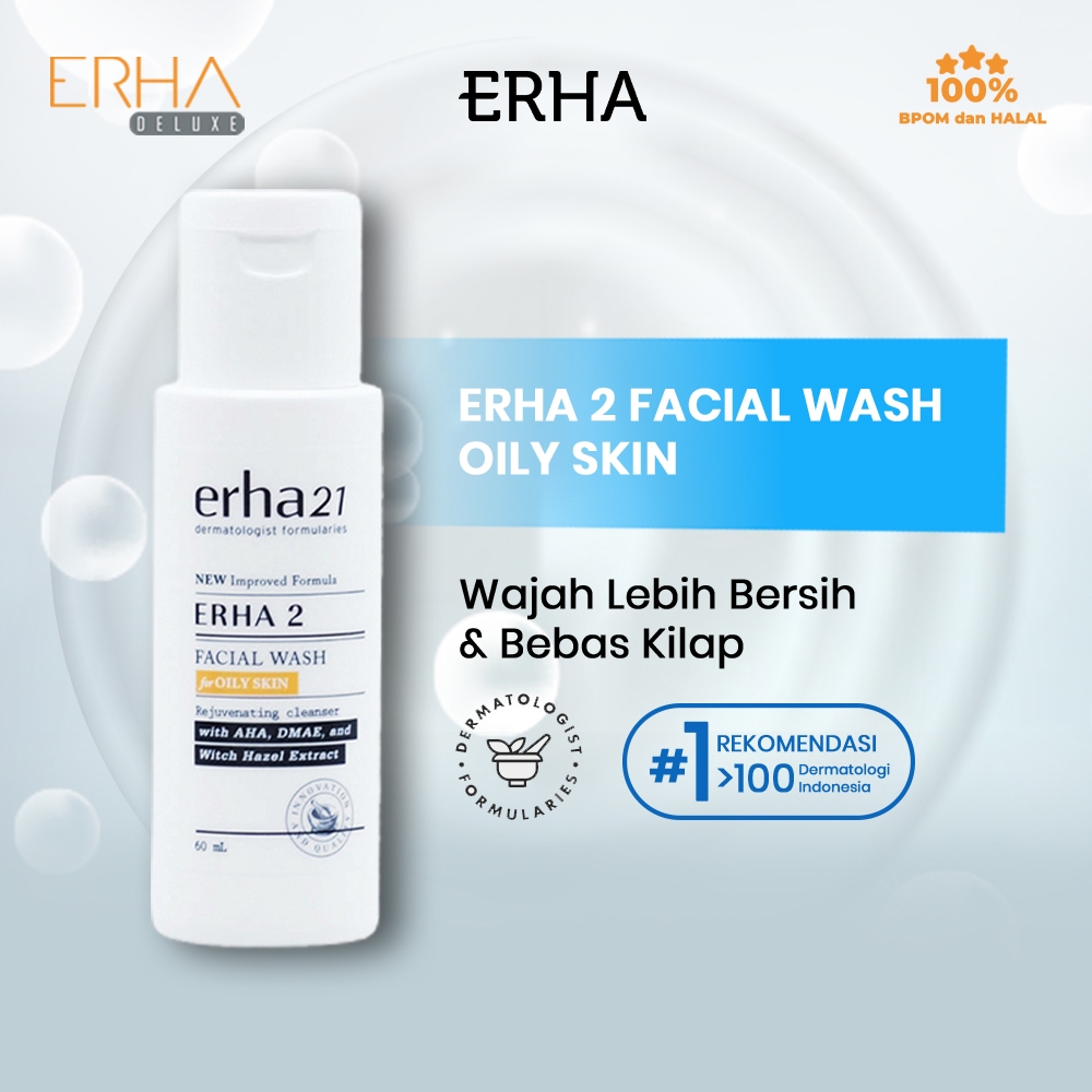 Jual ERHA 2 Sabun Wajah - Kulit Berminyak dgn Niacinamide PHA AHA ...