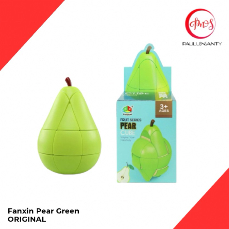 Jual Cube Puzzle Pear Fanxin Pear Stickerless ORIGINAL | Shopee Indonesia