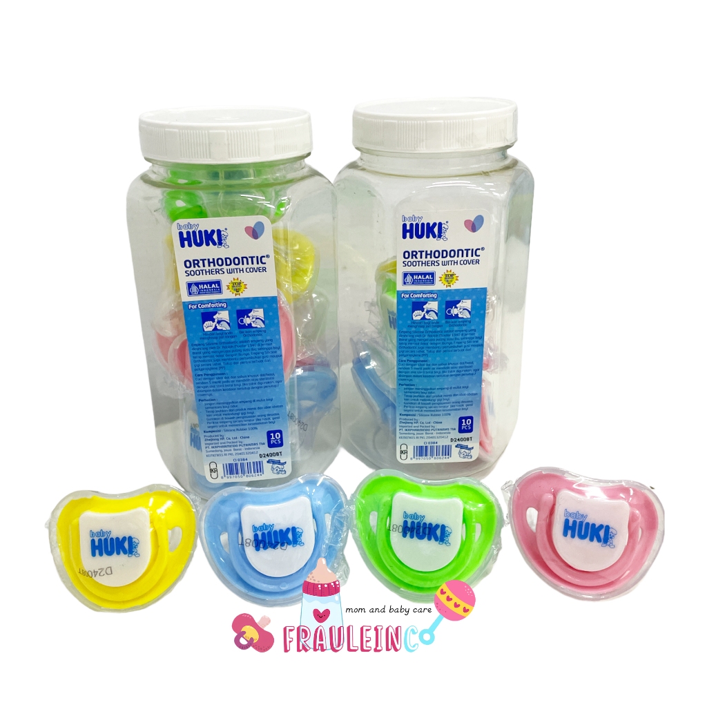 Jual *FRAULEINCO* Empeng HUKI ekonomis / Minilight pacifier ekonomis ...