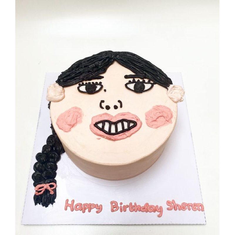 Jual ugly cake korean cake kue jelek viral korean | Shopee Indonesia