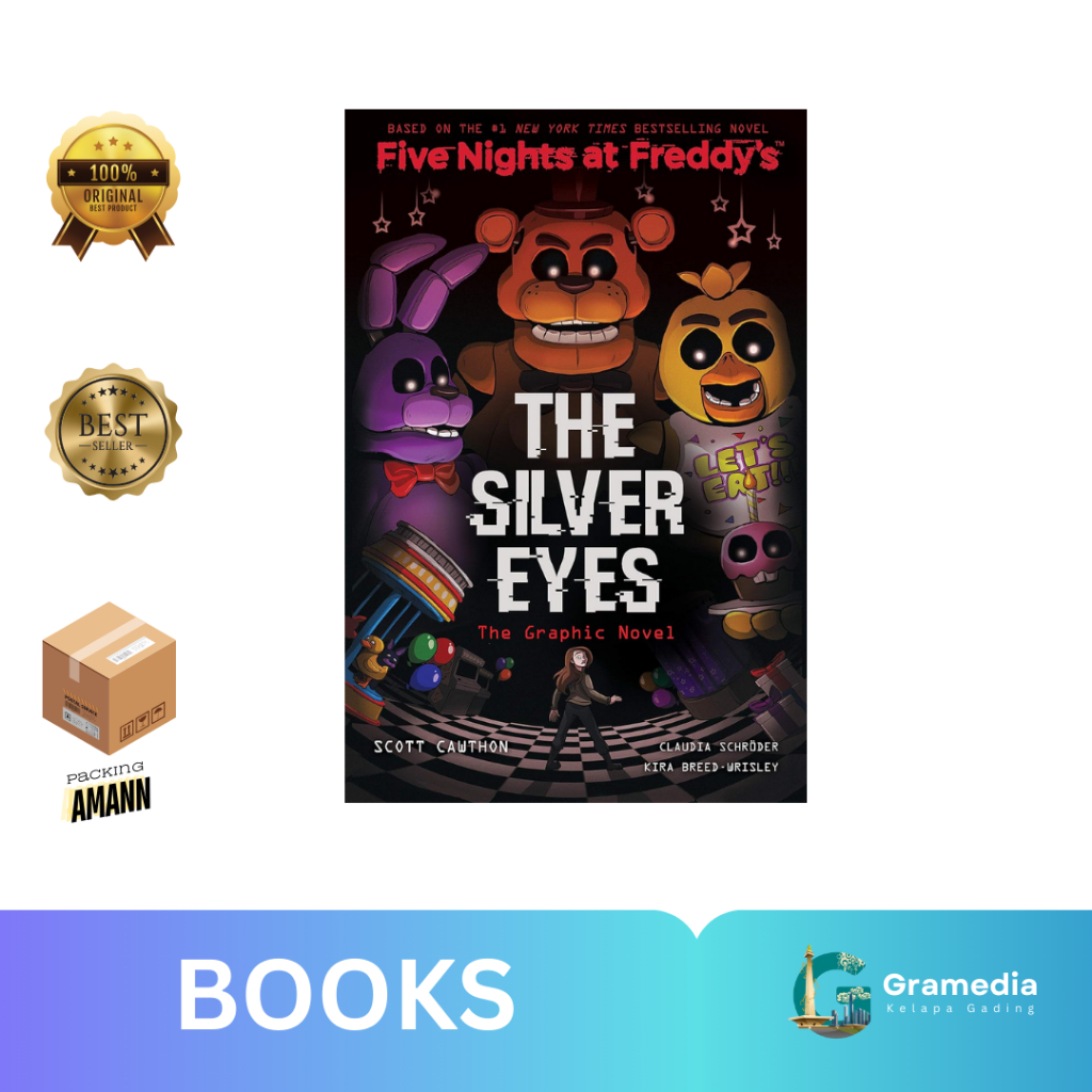 Jual Gramedia MKG - Buku Import - The Silver Eyes (Five Nights at ...