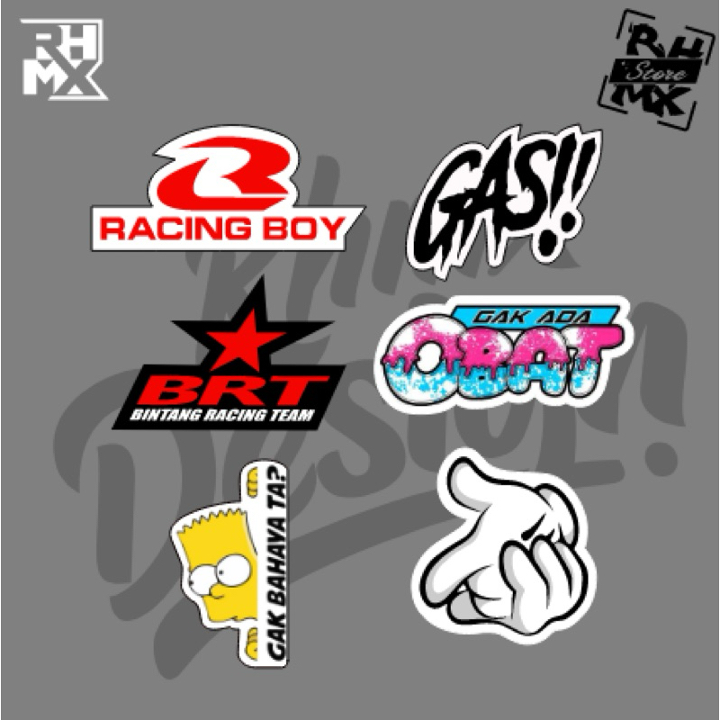 Jual sticker koyok gak bahaya ta stiker vinyl stiker viral stiker gas ...