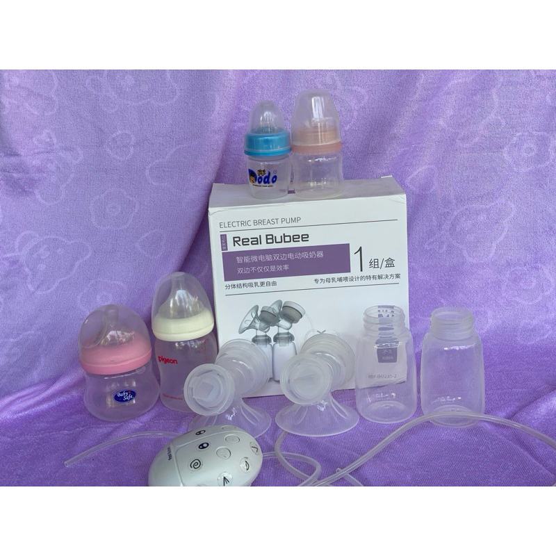Jual pompa asi alat pumping real bubee pompa asi double otomatis ...