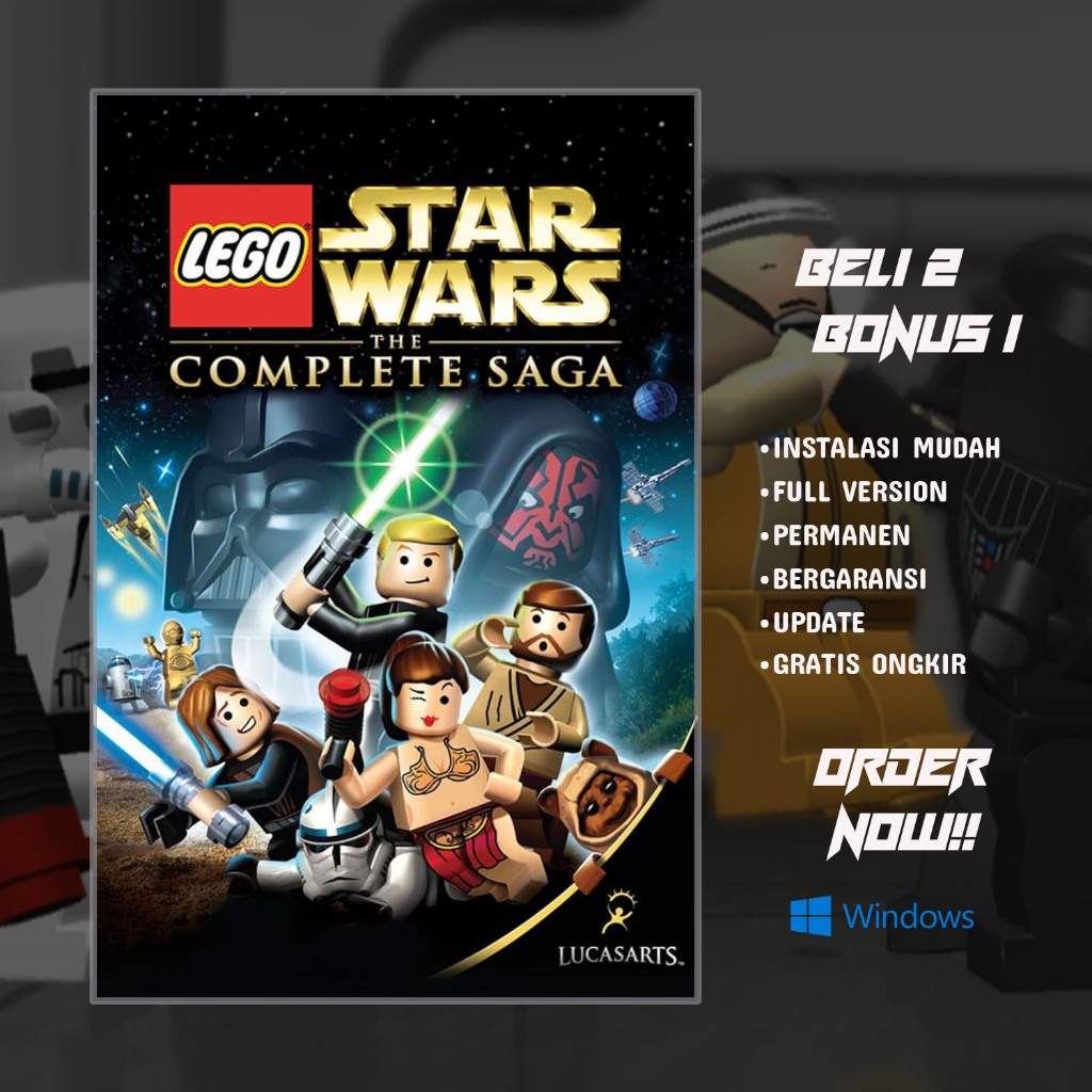 Jual LEGO Star Wars The Complete Saga | GAME PC - LAPTOP | Shopee Indonesia