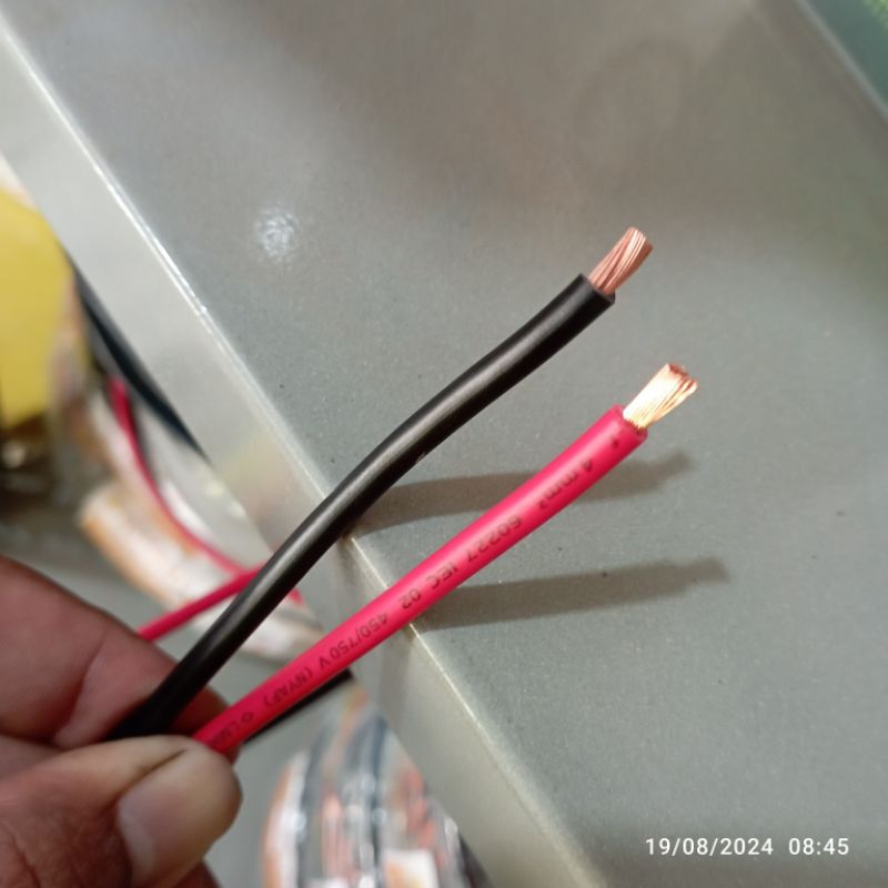 Jual KABEL NYAF 4MM KITANI FULL TEMBAGA KABEL BODY KABEL AKI KABEL PLTS ...