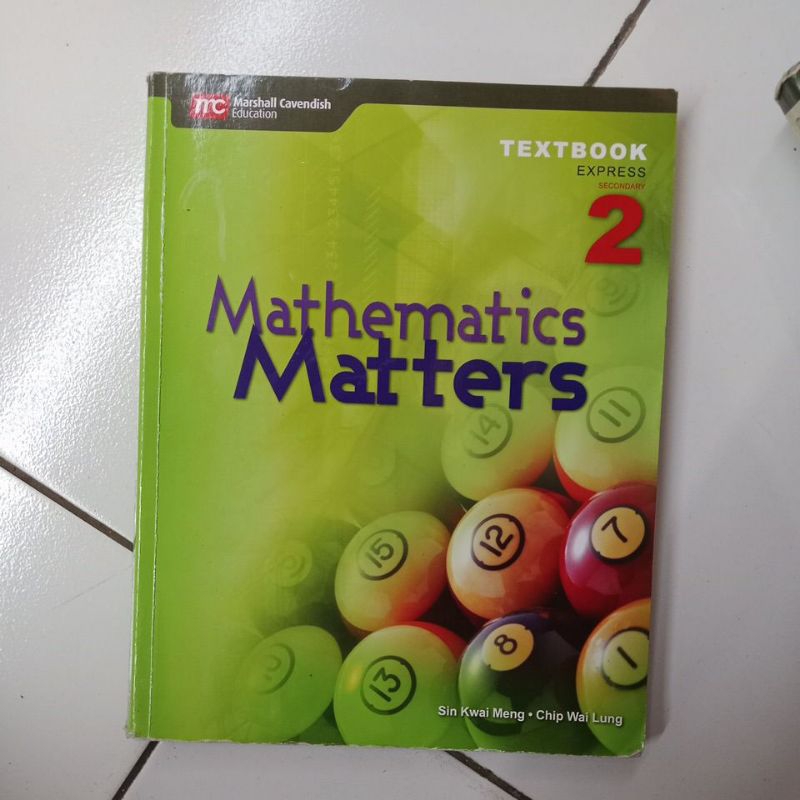 Jual buku mathematics matters marshall Cavendish education textbook 2 ...