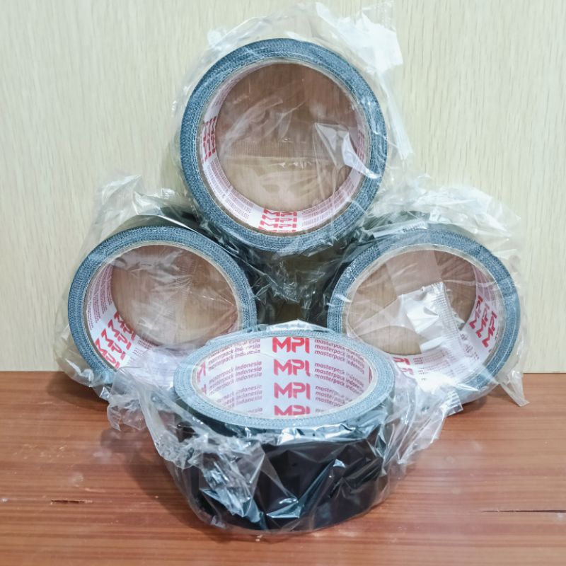 Jual LAKBAN KAIN HITAM CLOTHTAPE MPI 2 INC 45MM | Shopee Indonesia