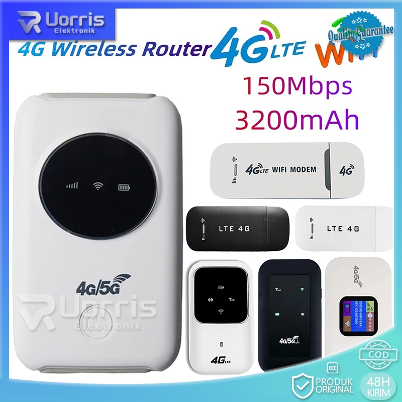 Jual H808+ Modem Wifi 4G All Operator Wifi Portable 5G All Operator 3200mAh Battery 150Mbps 4G ...