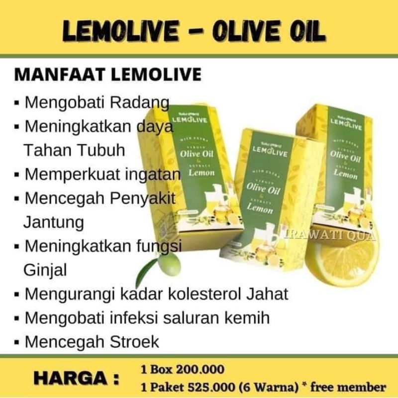Jual LEMOLIVE NATURAWORD ORIGINAL | Shopee Indonesia