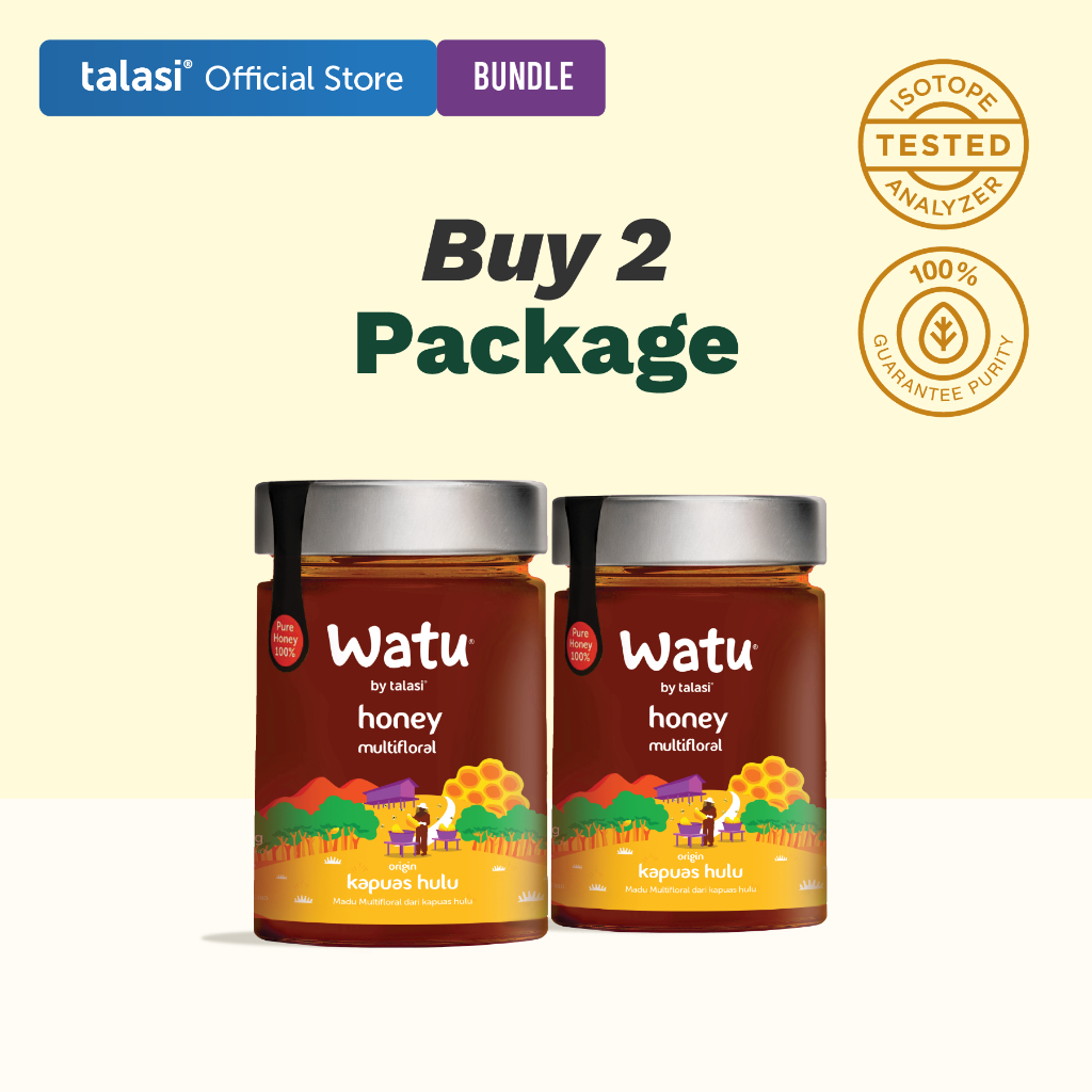 Jual [Buy 2 Package] Watu Multifloral Honey - Madu Asli Kapuas Hulu ...