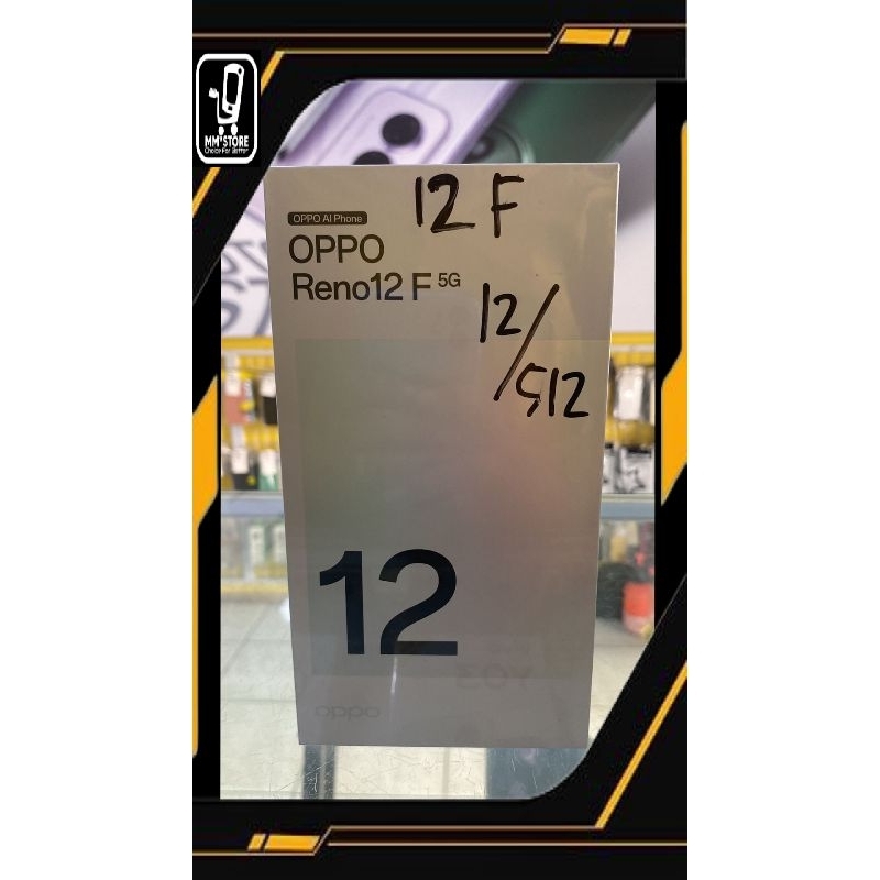 Jual [NEW LUNCH] OPPO RENO 12F RAM 12/512 || RAM 12/256GB GARANSI RESMI OPPO 1 TAHUN | Shopee ...