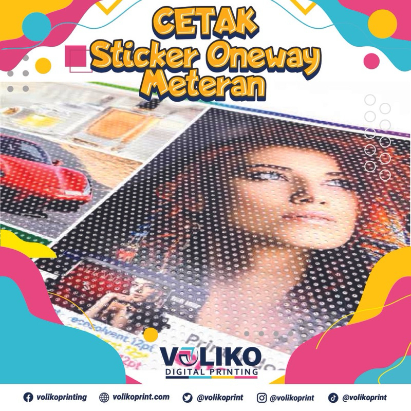 Jual Cetak Sticker One Way Untuk Kaca | Sticker One Way Kaca Mobil Ruko ...