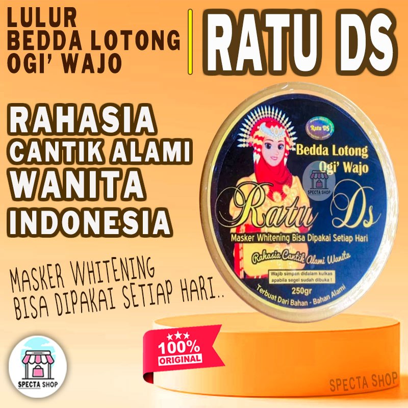 Jual Lulur Bedda Lotong RATU DS Ogi Wajo BPOM 100 % Original isi 250 ...