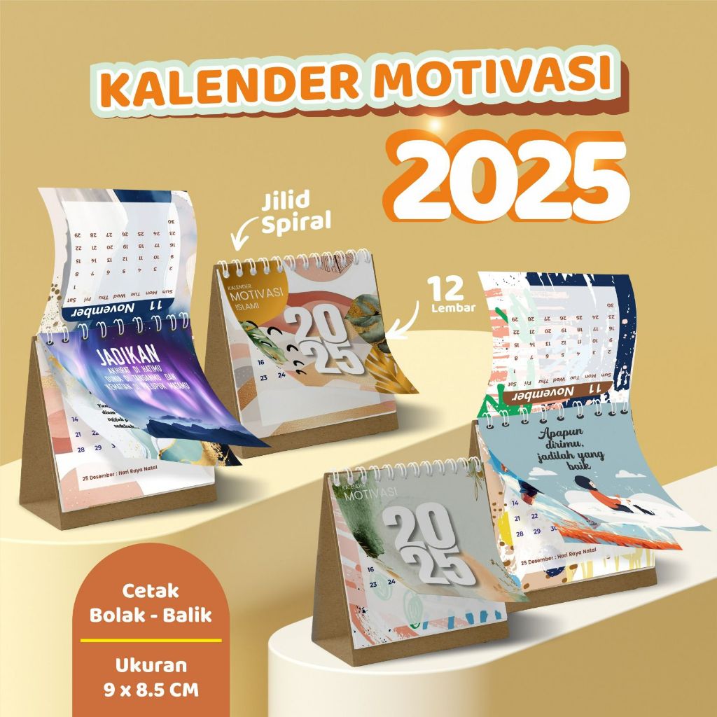 Jual KALENDER MINI 2025 | KALENDER MEJA MINI 2025 | KALENDER mini ...
