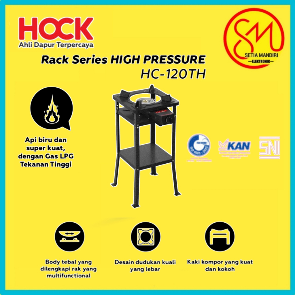Jual Hock Kompor Gas Rack Series High Pressure HC-120TH - HC-120PH ...