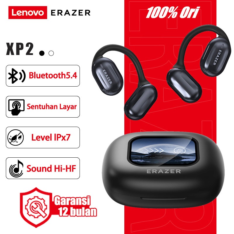 Jual Lenovo ERAZER XP2 OWS Wireless Earphones Bluetooth5.4 Color LED ...