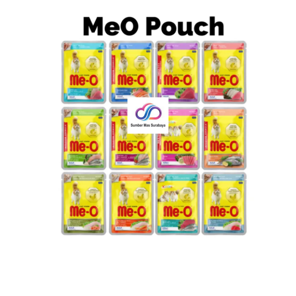 Jual MEO POUCH WETFOOD 80 gr MEO POUCH CAT FOOD MEO MAKANAN BASAH ...