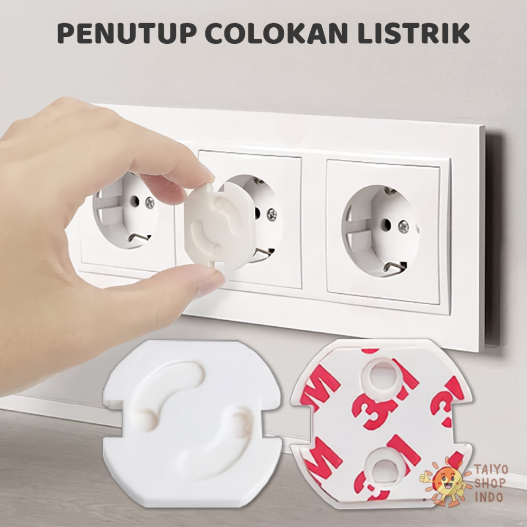 Jual TAIYO Penutup Colokan Listrik Pengaman Stop Kontak Pelindung ...