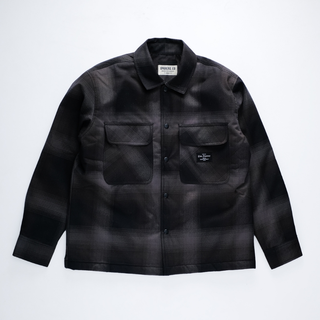 Jual DND EXE Overshirt Jacket ASH | Shopee Indonesia