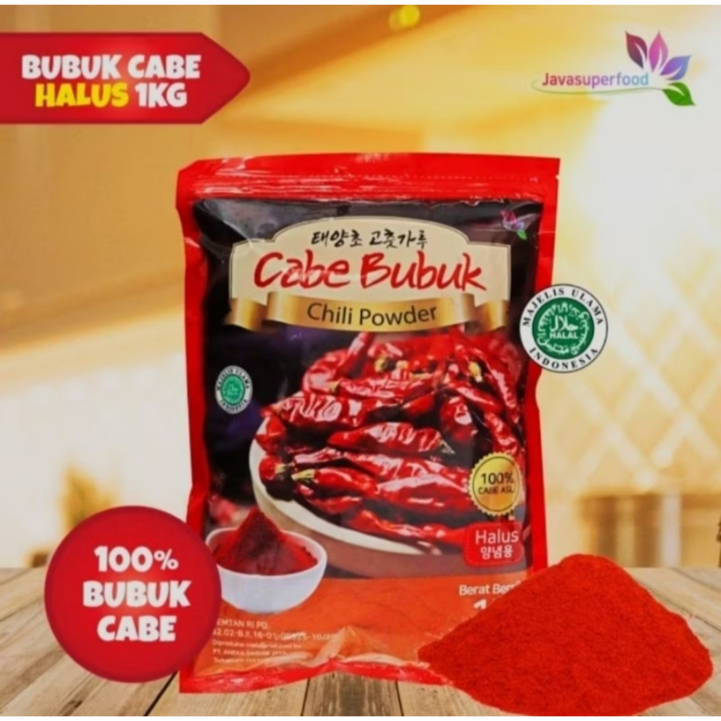 Jual Gochugaru - Bubuk Cabe Chili Powder - Halus - 1kg - Halal | Shopee ...