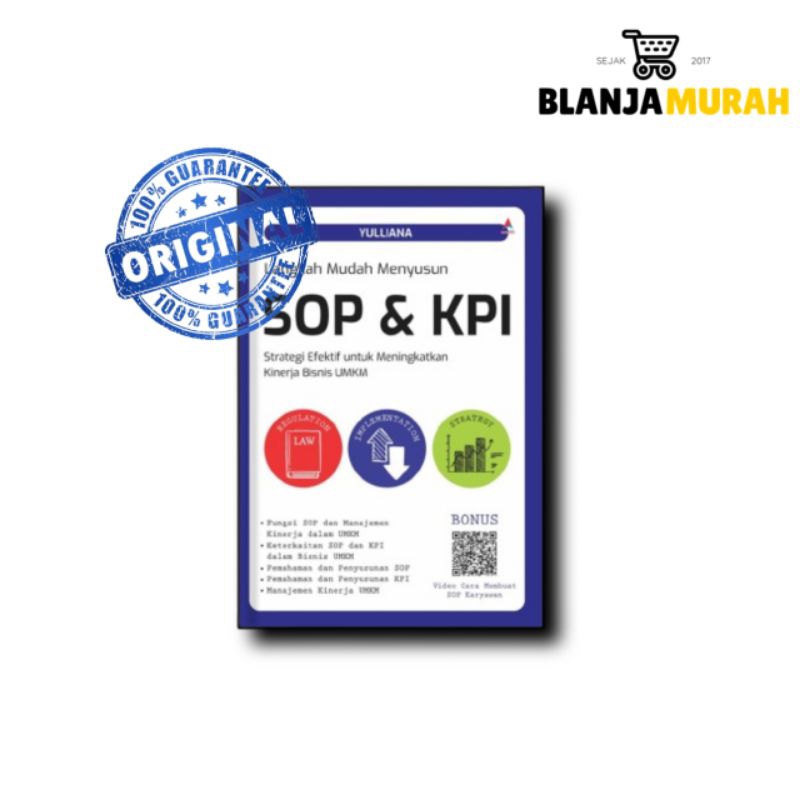 Jual LANGKAH MUDAH MENYUSUN SOP & KPI | Shopee Indonesia