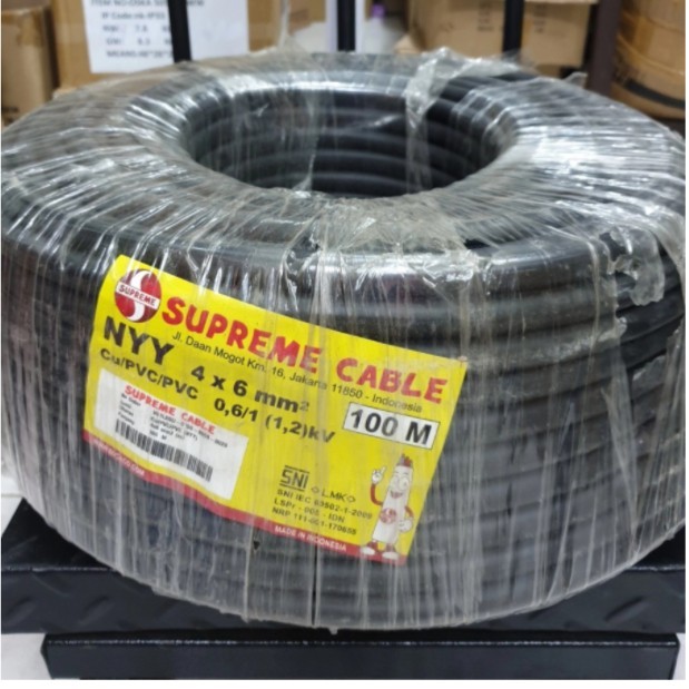 Jual Kabel NYY 4x6 mm Supreme | Shopee Indonesia