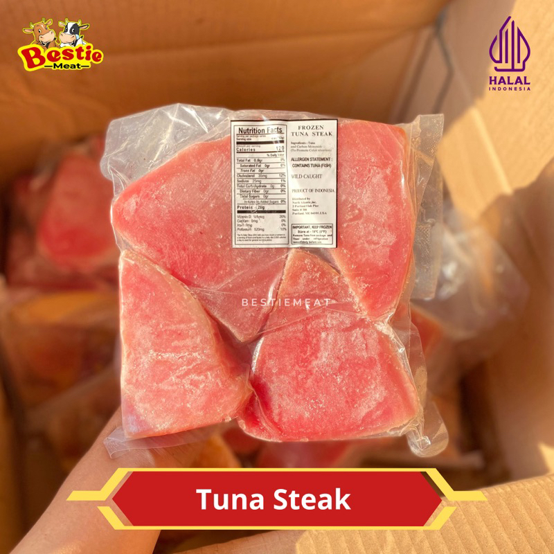 Jual Steak Tuna Premium | Tuna Fillet Grade 500g | Shopee Indonesia