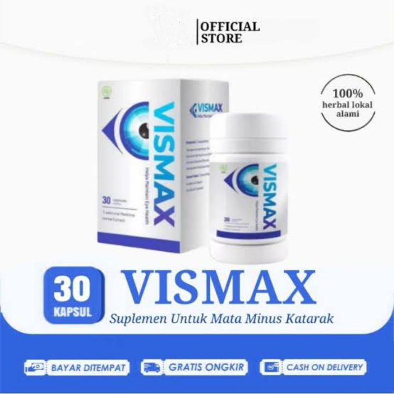 Jual VISMAX Asli Original Obat Herbal Mata Minus Rabun Silinder Katarak ...