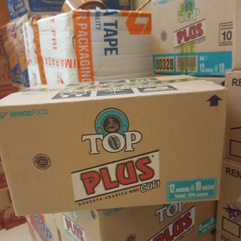 Jual [1 Dus isu 120 sachet] KOPI TOP PLUS GULA | Shopee Indonesia