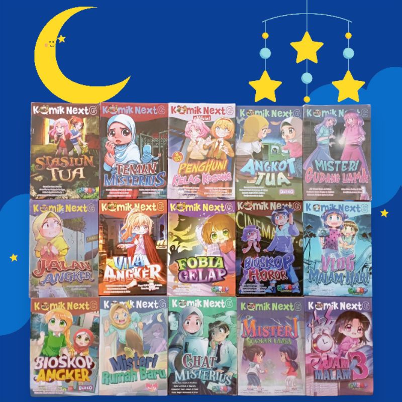 Jual Komik anak next g tema horor/seram/misteri 19 judul | Shopee Indonesia