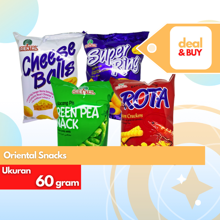 Jual Oriental Cheese Balls, Super Ring Cheese, Green Pea, Rota Prawn ...