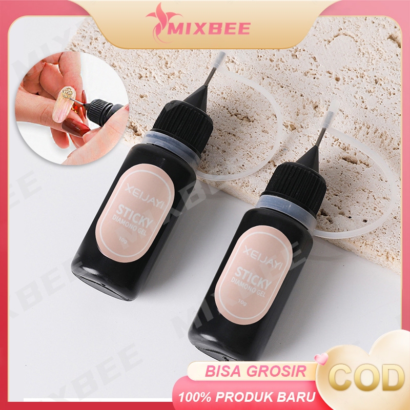 Jual 10ml Stuck Drill Glue Nail Pen/Pen Lem Kuku Rhinestones Nail Stuck Drill Glue Nail Charm ...