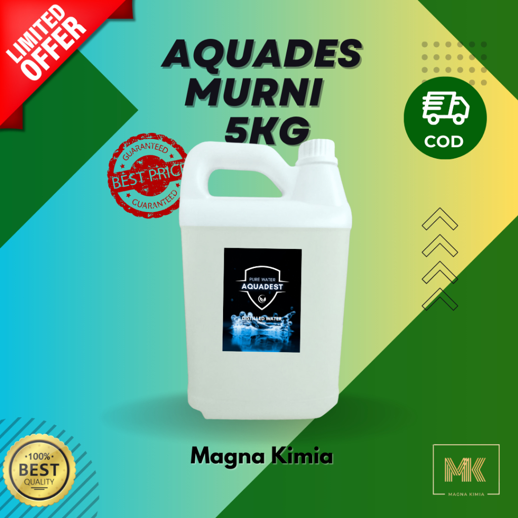 Jual Aquadest / destiled water / air suling 5liter | Shopee Indonesia