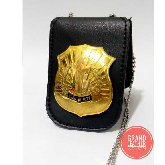 Jual NAME TAG ID CARD SATPAM KULIT KTA | Shopee Indonesia