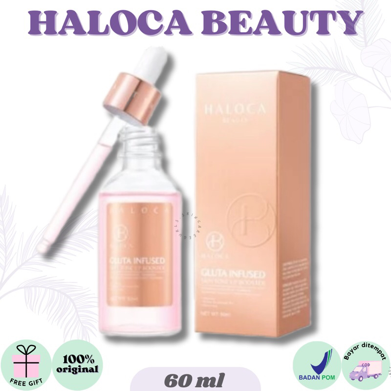Jual Haloca Beauty Gluta Infused Skin Tone Up Booster 50ml | Body Serum ...