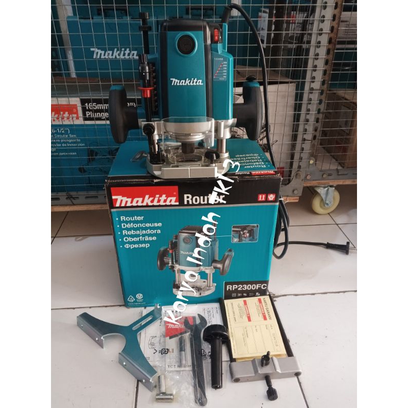 Jual Mesin Router profil kayu Besar 12mm Makita RP 2300 FC Electronic ...