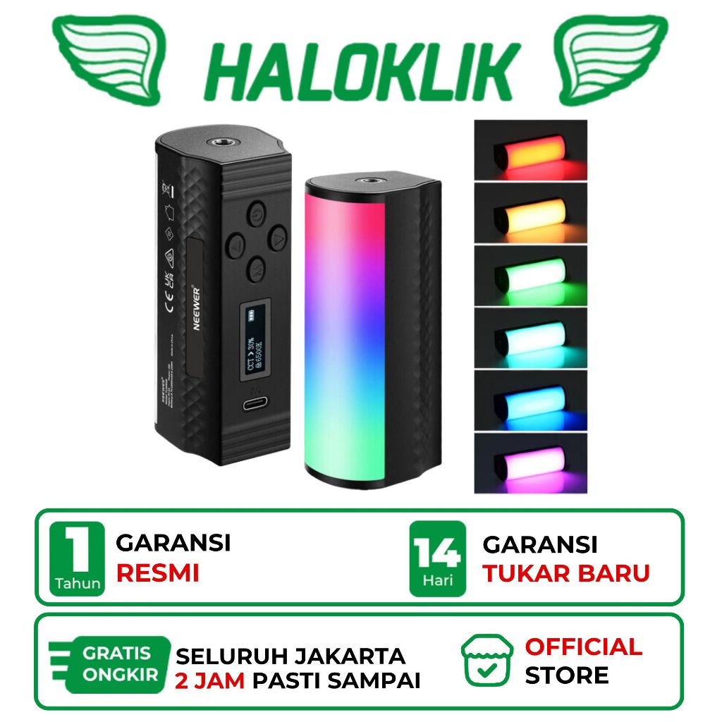 Jual Neewer TL96 TL 96 RGB Magnetic Handheld Light Stick | Shopee Indonesia