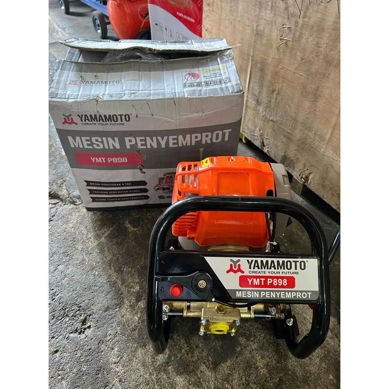 Jual Mesin Cuci Steam Yamamoto 4tak YMT P898 Power Sprayer Portable ...