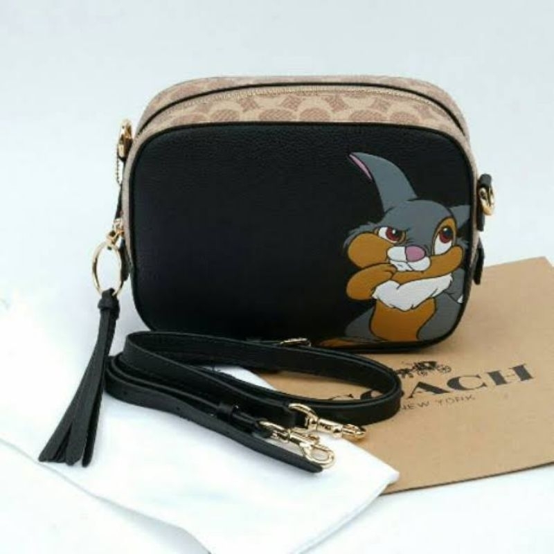 Jual coach camera bag disney thumper mouse | Shopee Indonesia