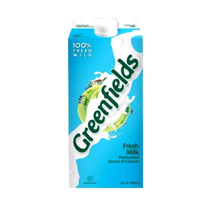Jual FRESH MILK GREENFIELDS PLAIN 1,89L / SUSU SEGAR FRESHMILK 1 ...