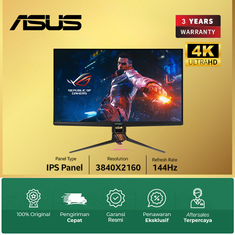 Jual Monitor LED ASUS ROG Swift PG32UQX Gaming - 4K UHD 144Hz 32" Inch ...