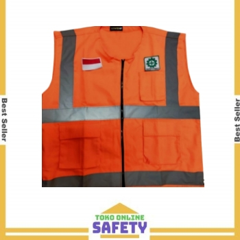 Jual Rompi safety bahan american drill berkualitas / rompi safety ...