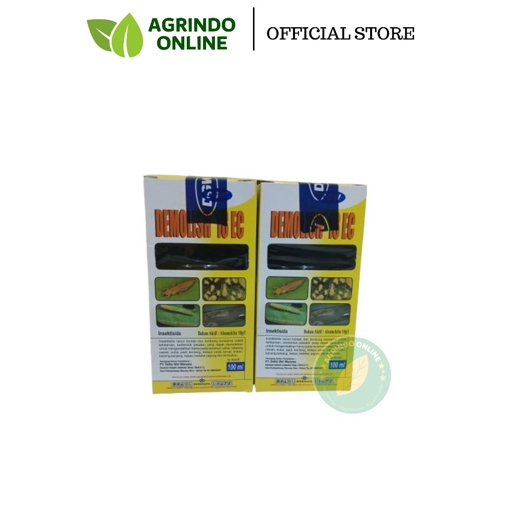 Jual INSEKTISIDA HAMA TRIPS KUTU-KUTUAN - DEMOLISH 18 EC 100ML(bonus ...