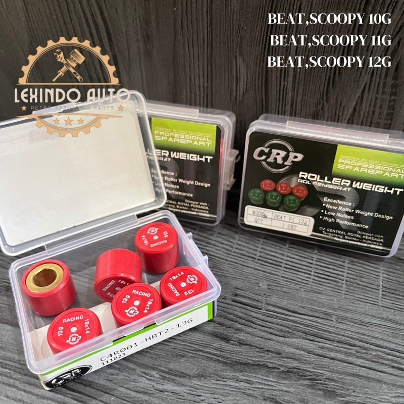 Jual [CRP] ROLLER RACING BEAT,SCOOPY 10g/11g/12g | Shopee Indonesia