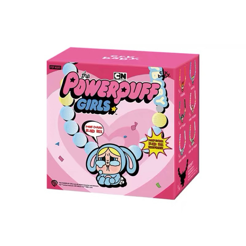 Jual Pop Mart Blind Box Cry Baby x Power Puff Girls Phone Charm ...