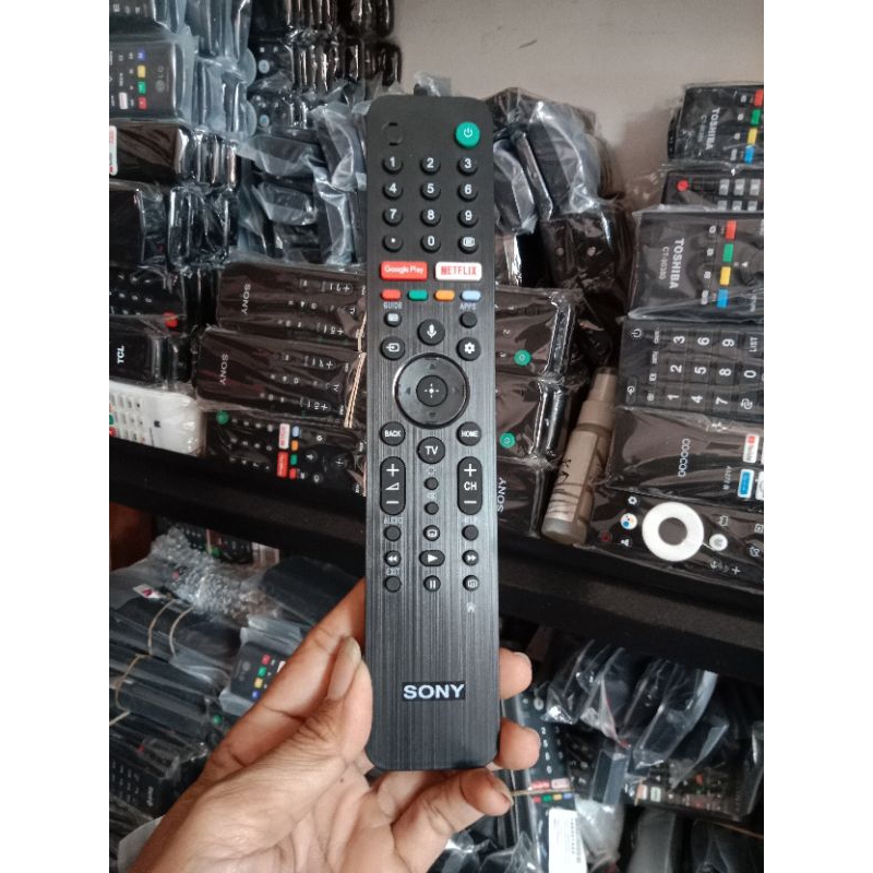 Jual REMOT REMOTE TV SONY ANDROID SMART TV RMF-TX500P NO VOICE | Shopee Indonesia