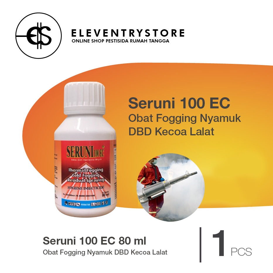 Jual Seruni 100 EC 80 ML Obat Nyamuk Fogging DBD Ampuh Basmi Nyamuk ...